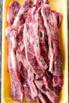 Grilled and Marinated Beef Flanken Ribs Recipe - Allergy Free Alaska