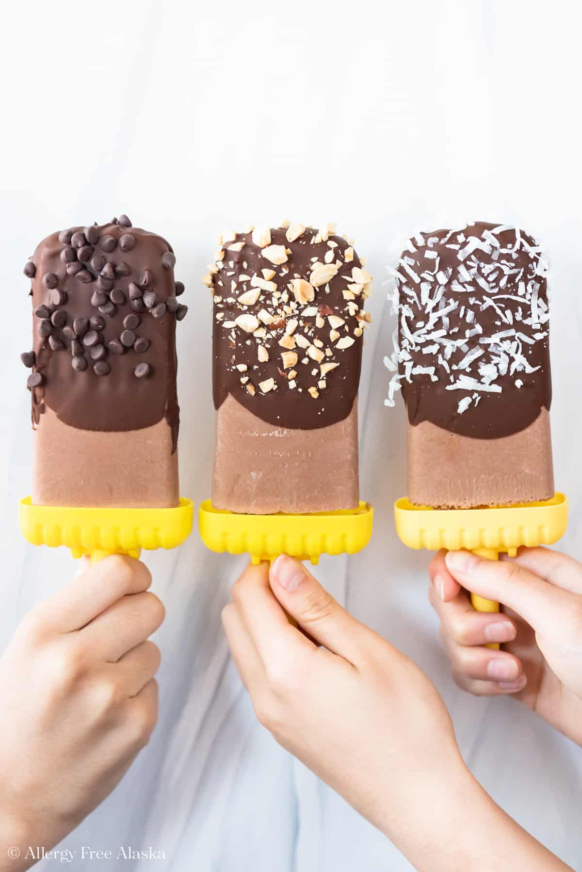Healthy Sugar Free Fudgesicles (Dairy-Free & Vegan!) - Allergy Free Alaska