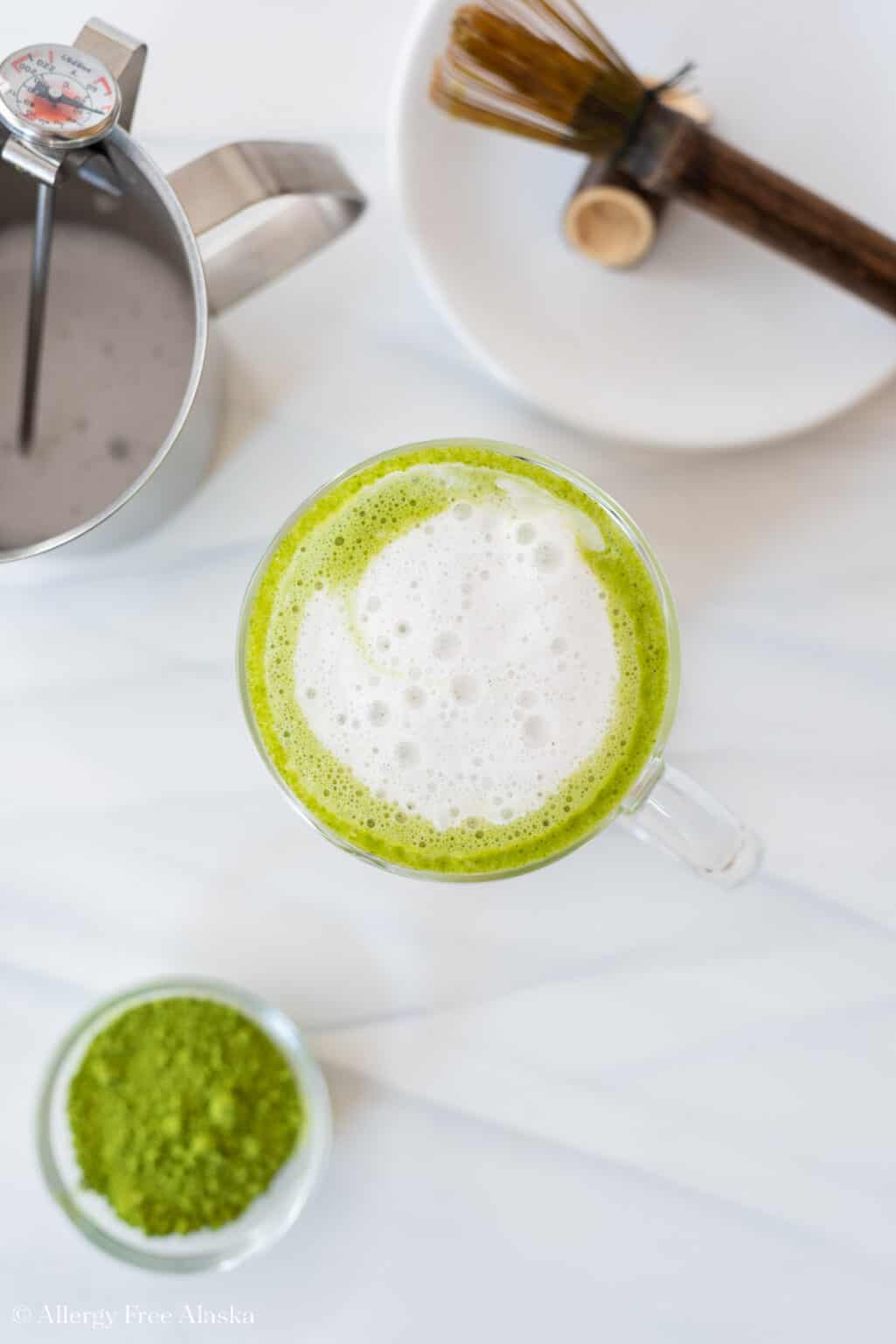 Coconut Matcha Latte - Allergy Free Alaska