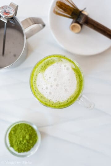 Coconut Matcha Latte - Allergy Free Alaska