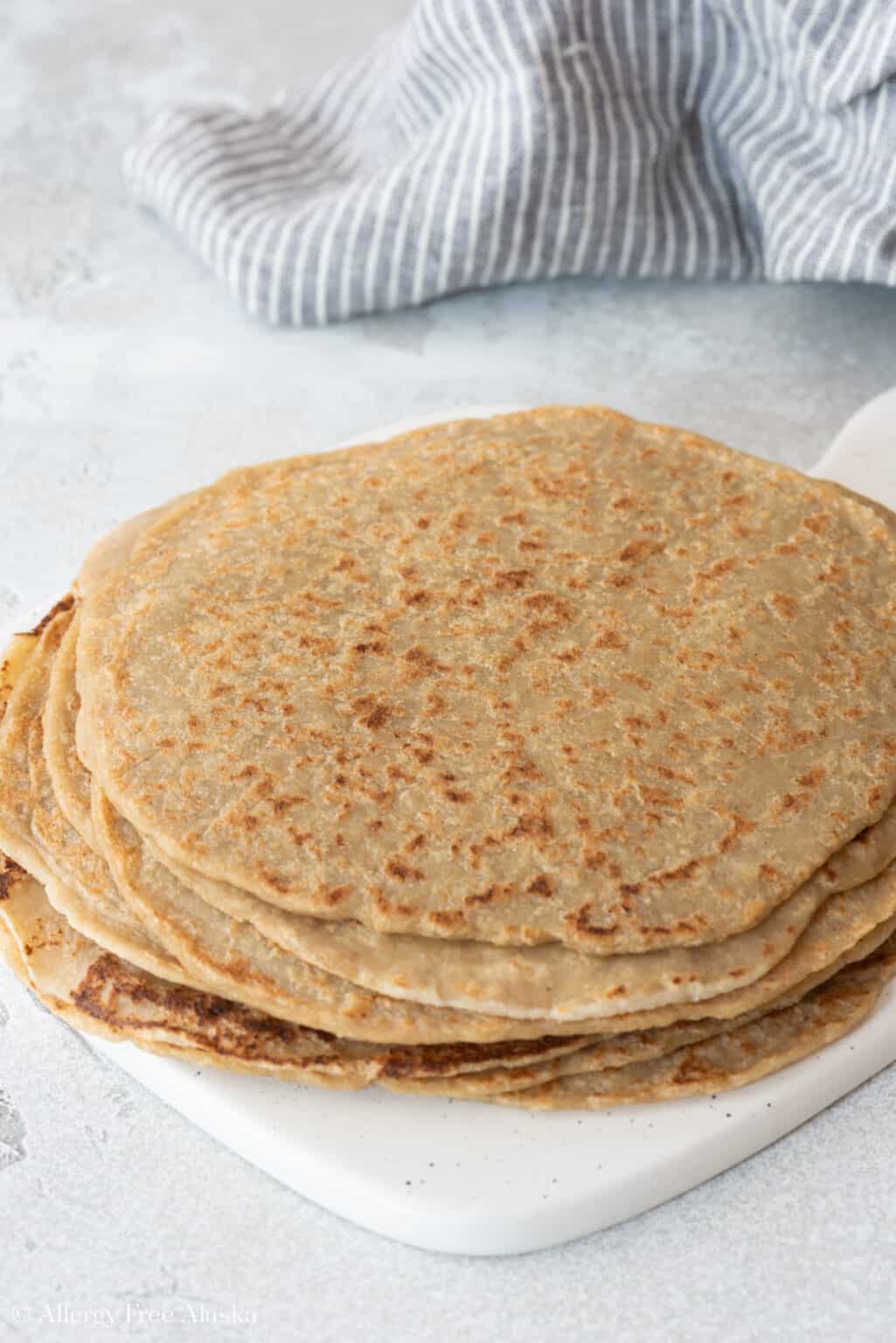 Easy Gluten Free Quinoa Tortillas Recipe (Vegan) - Allergy Free Alaska
